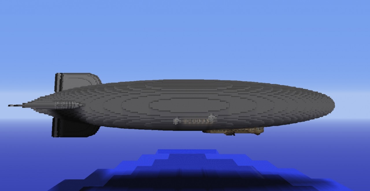 Passenger Zeppelin | (60 Sub Special) | Interior Included Minecraft Map