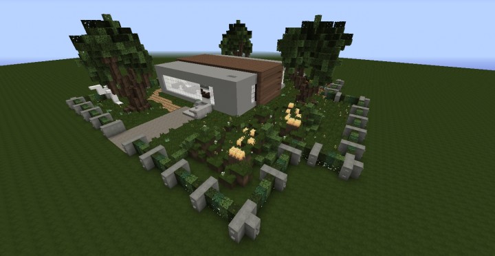 Small Modern Restaurant Minecraft Map