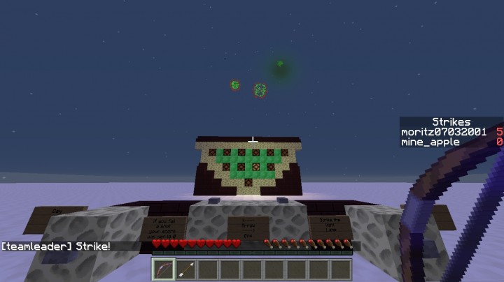 Full automaticly Dart Bord,shooting gallery Minecraft Map