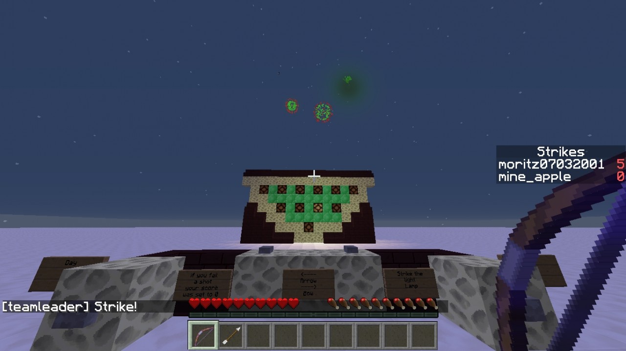 Full automaticly Dart Bord,shooting gallery Minecraft Map