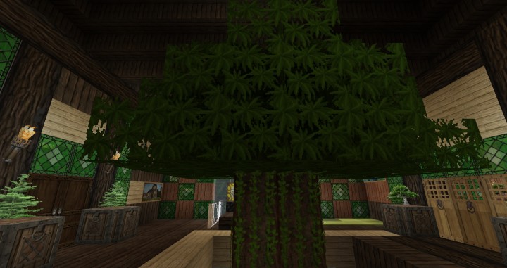 Tree house design. Minecraft Map