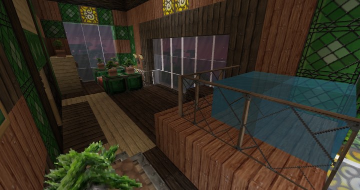 Tree house design. Minecraft Map