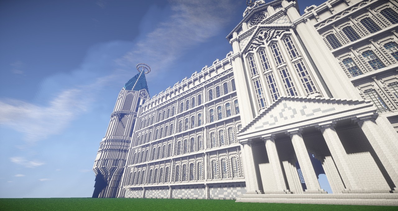 Castle White Angels Minecraft Map