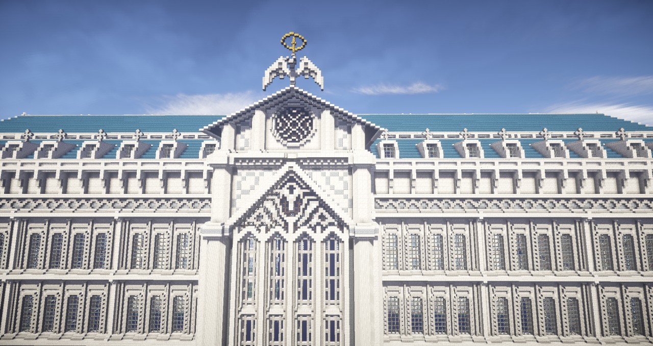 Castle White Angels Minecraft Map