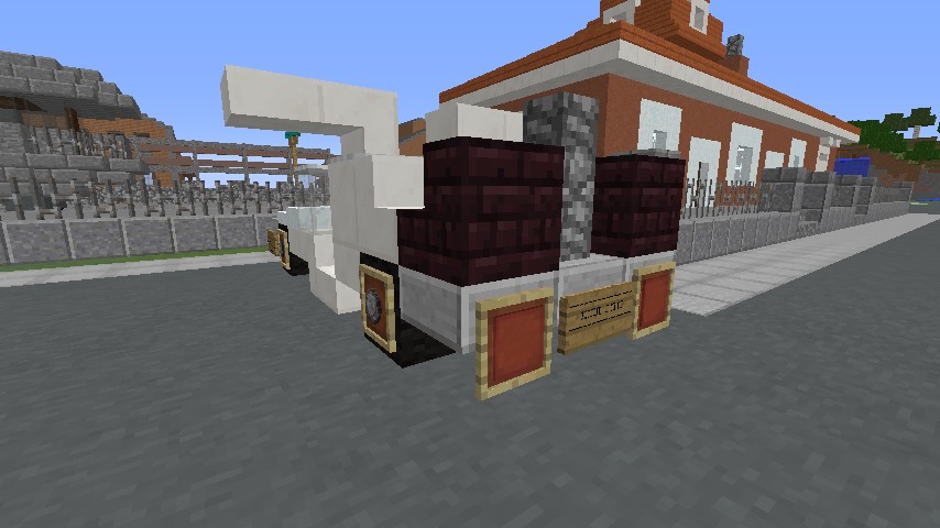 Delorean Time Machine Minecraft Map