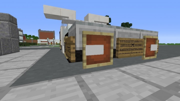Delorean Time Machine Minecraft Map