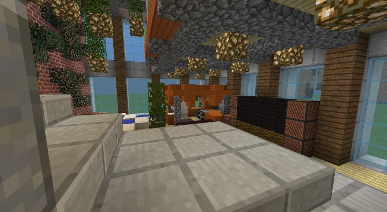 Spruce Penthouse Minecraft Map