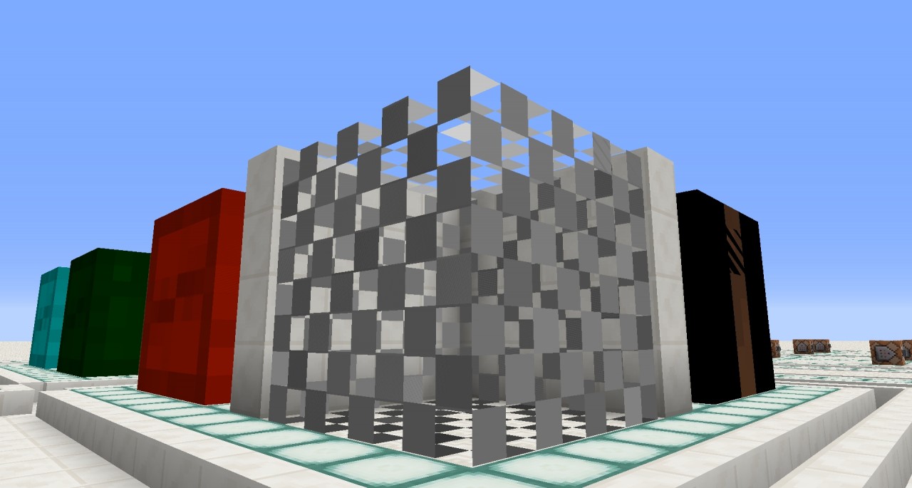 GIANT BLOCKS ANY COLOUR Minecraft Vanilla 1.8 1.9 Fancy Rooms or solid ...