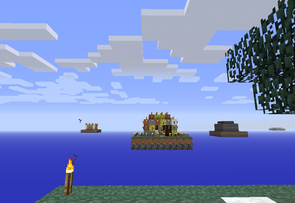 The Skylands Minecraft Map