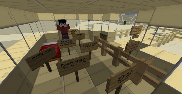 Dimension Parkour Minecraft Map