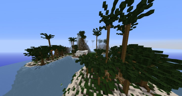 Modern Tropical Island House "Absolute 2" 1.8.8 UPDATED Minecraft Map