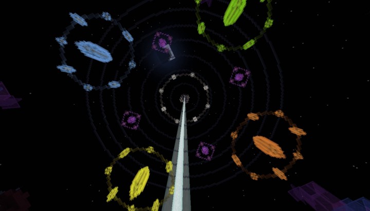 Floating Crystals Minecraft Project