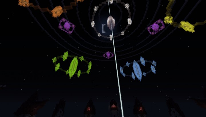 Floating Crystals Minecraft Project