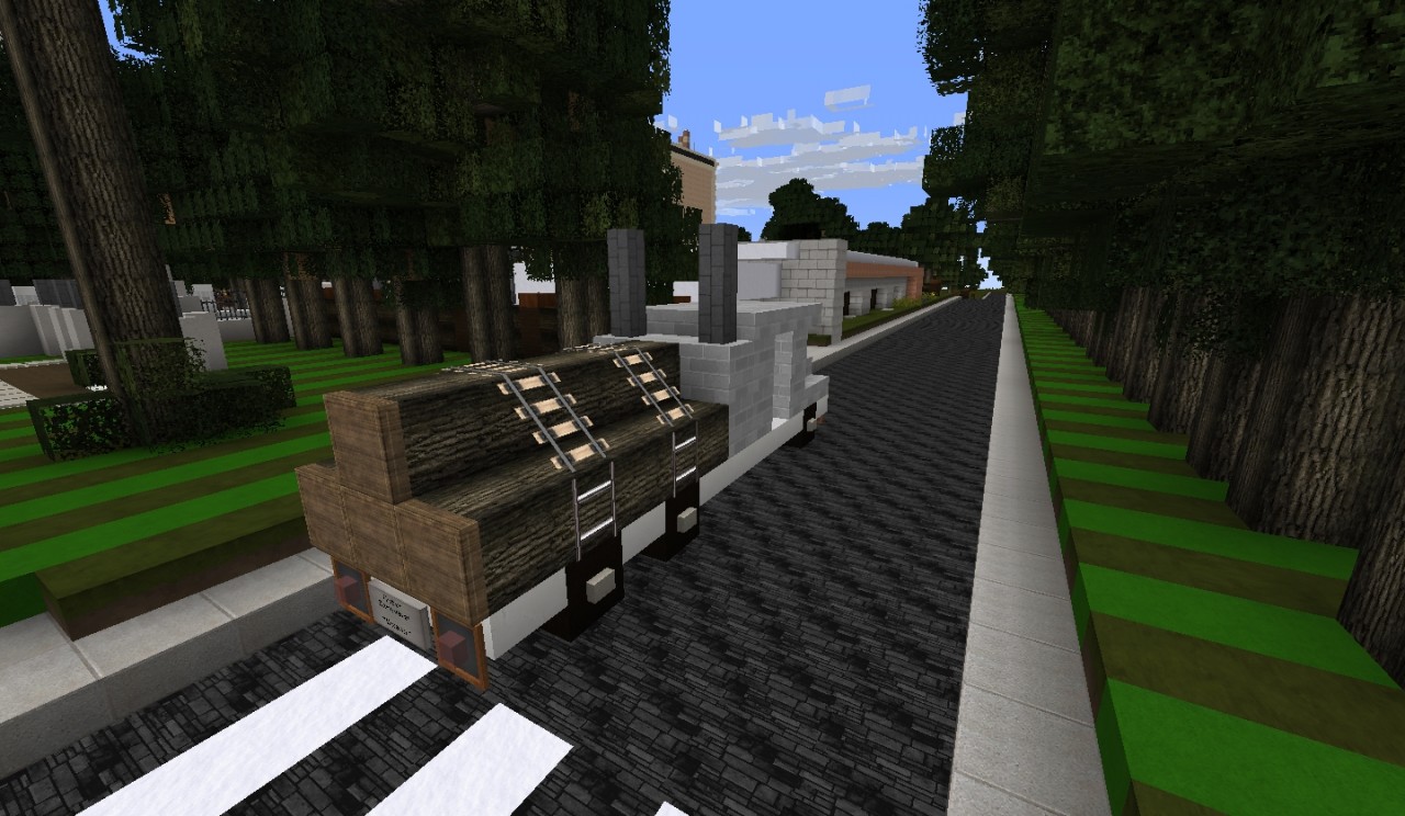 Timber Wood Truck! Minecraft Map