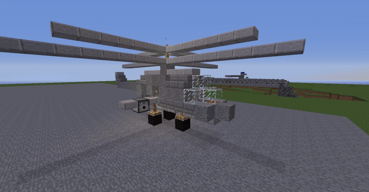 AH-13/15 (attack helicopter) Minecraft Map