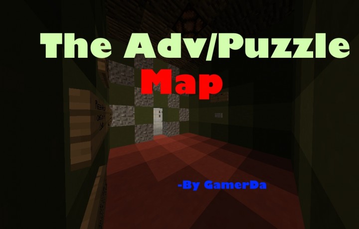 The Adve/Puzzle Map (Fixed) Minecraft Map