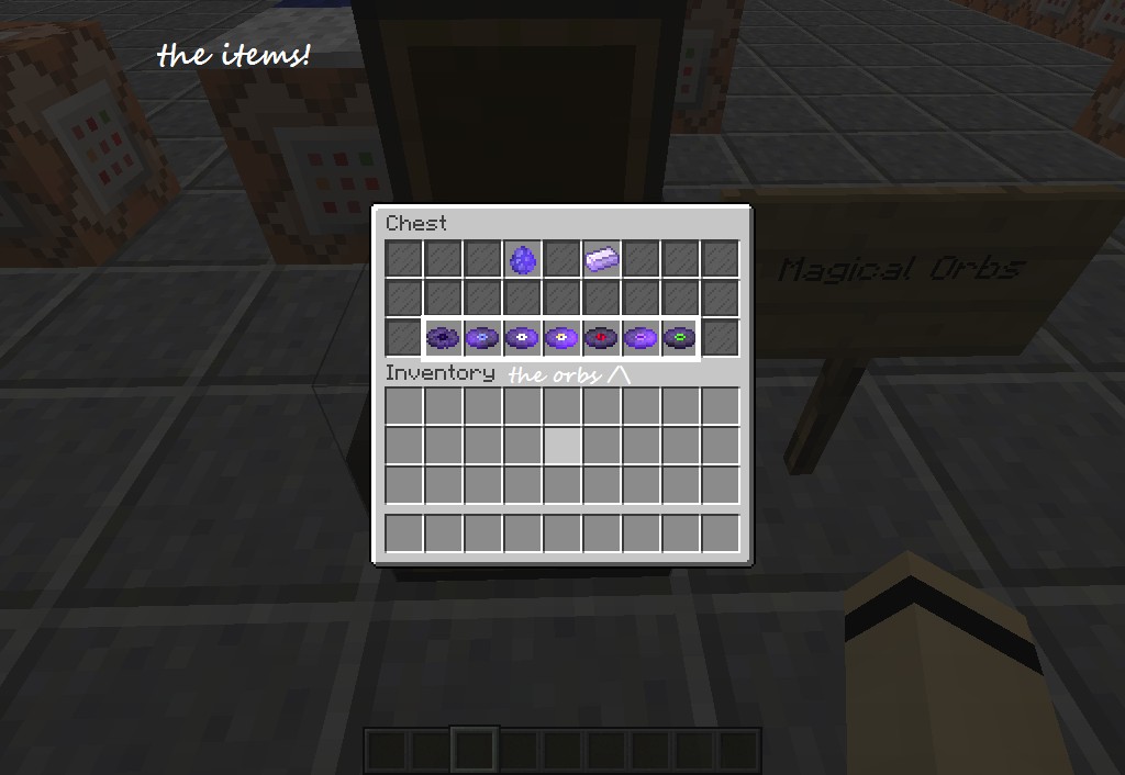 [One Command Creation] Magical Orbs - by GerganaGZ! - Flying helpful ...