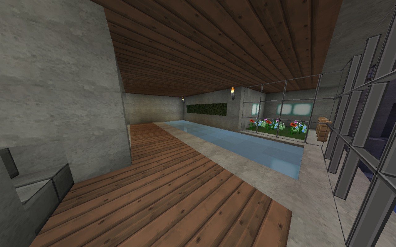 Minecraft Hills Mansion "Walls" 1 8 8 Minecraft Map