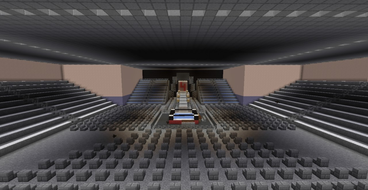 New Japan Pro Wrestling Arena Minecraft Map