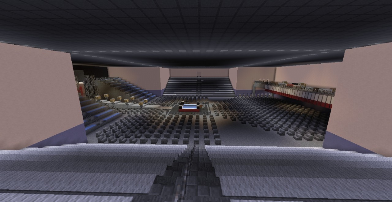 New Japan Pro Wrestling Arena Minecraft Map
