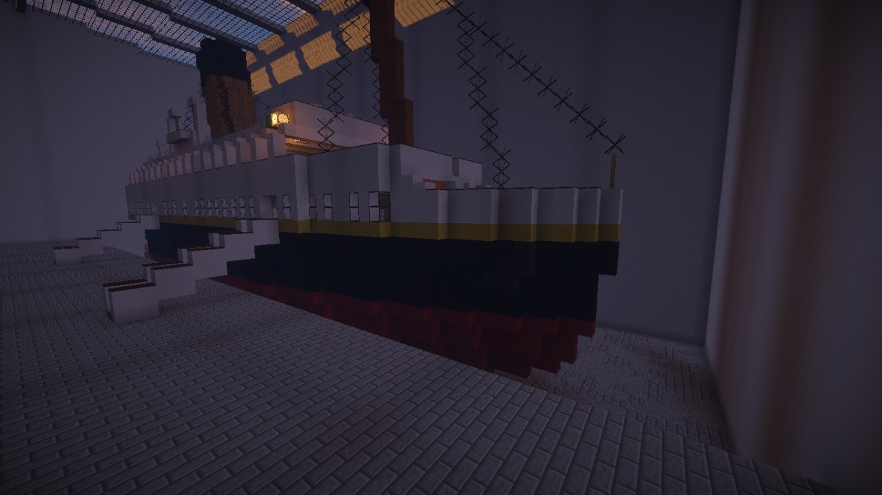 SS Nomadic: Titanic's taxi Minecraft Map