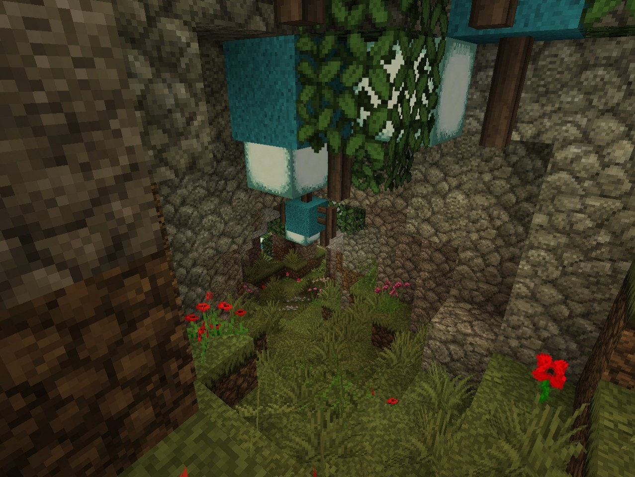 Spiritual Cave of Lost Waters -=- Minecraft Map