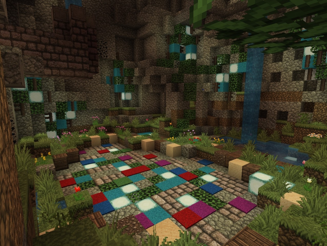 Spiritual Cave of Lost Waters -=- Minecraft Map