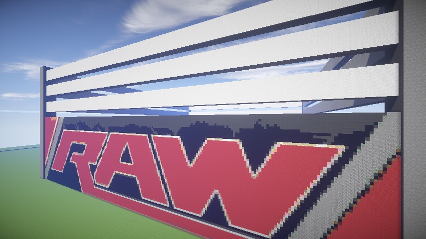 WWE Raw Giant Ring Minecraft Map
