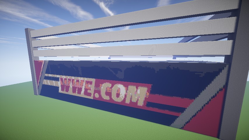 WWE Raw Giant Ring Minecraft Map
