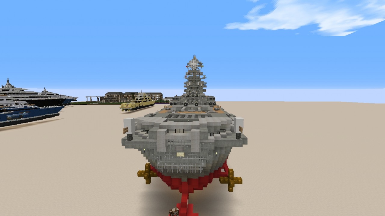 Simple Battleship Minecraft Map