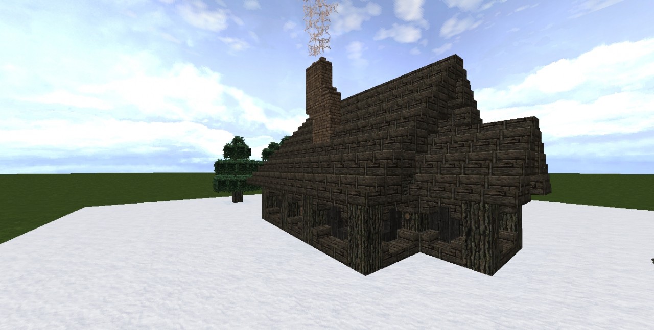 Log Cabin - Hunter Cabin Minecraft Map