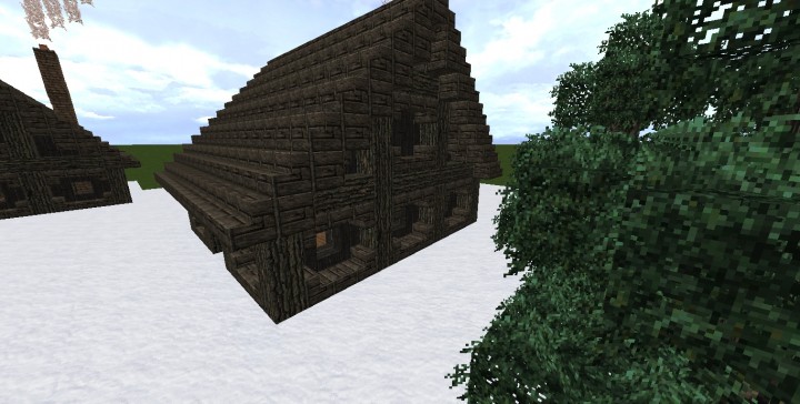 Log Cabin - Hunter Cabin Minecraft Map