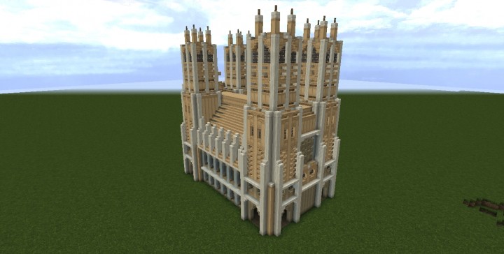 Sandstone Cathedral Minecraft Map