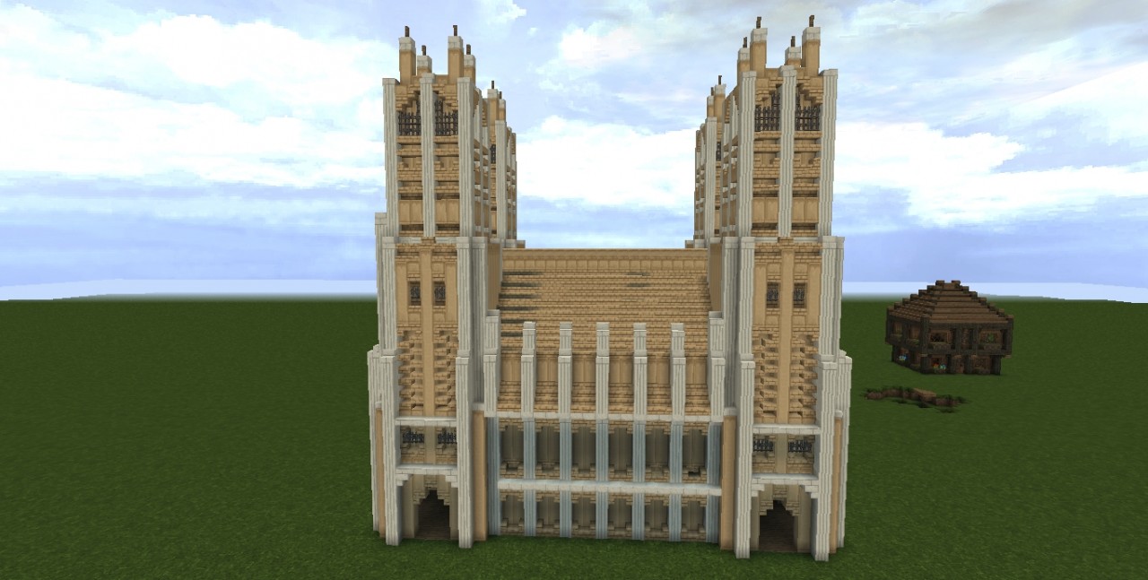 Sandstone Cathedral Minecraft Map