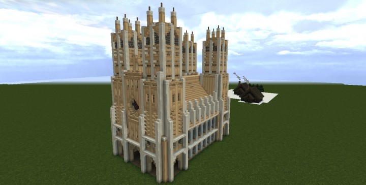 Sandstone Cathedral Minecraft Map