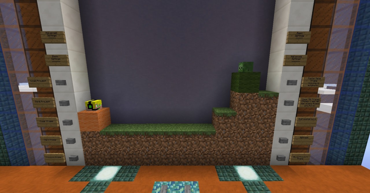 Animate! - Animate Minecraft In Minecraft! Minecraft Map