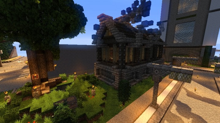 Small Steampunk House - V. II Minecraft Map