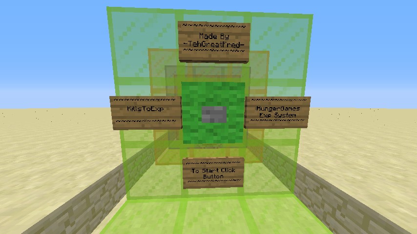 2 Command Block Hungergames System Minecraft Map