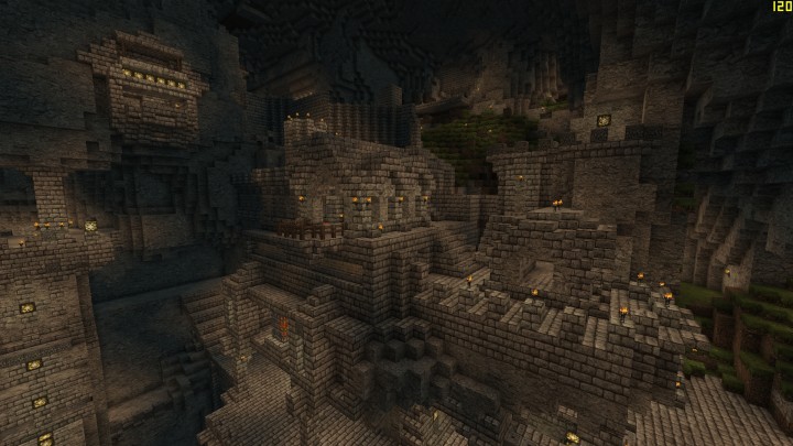 Dwarven City/Underground Minecraft Map