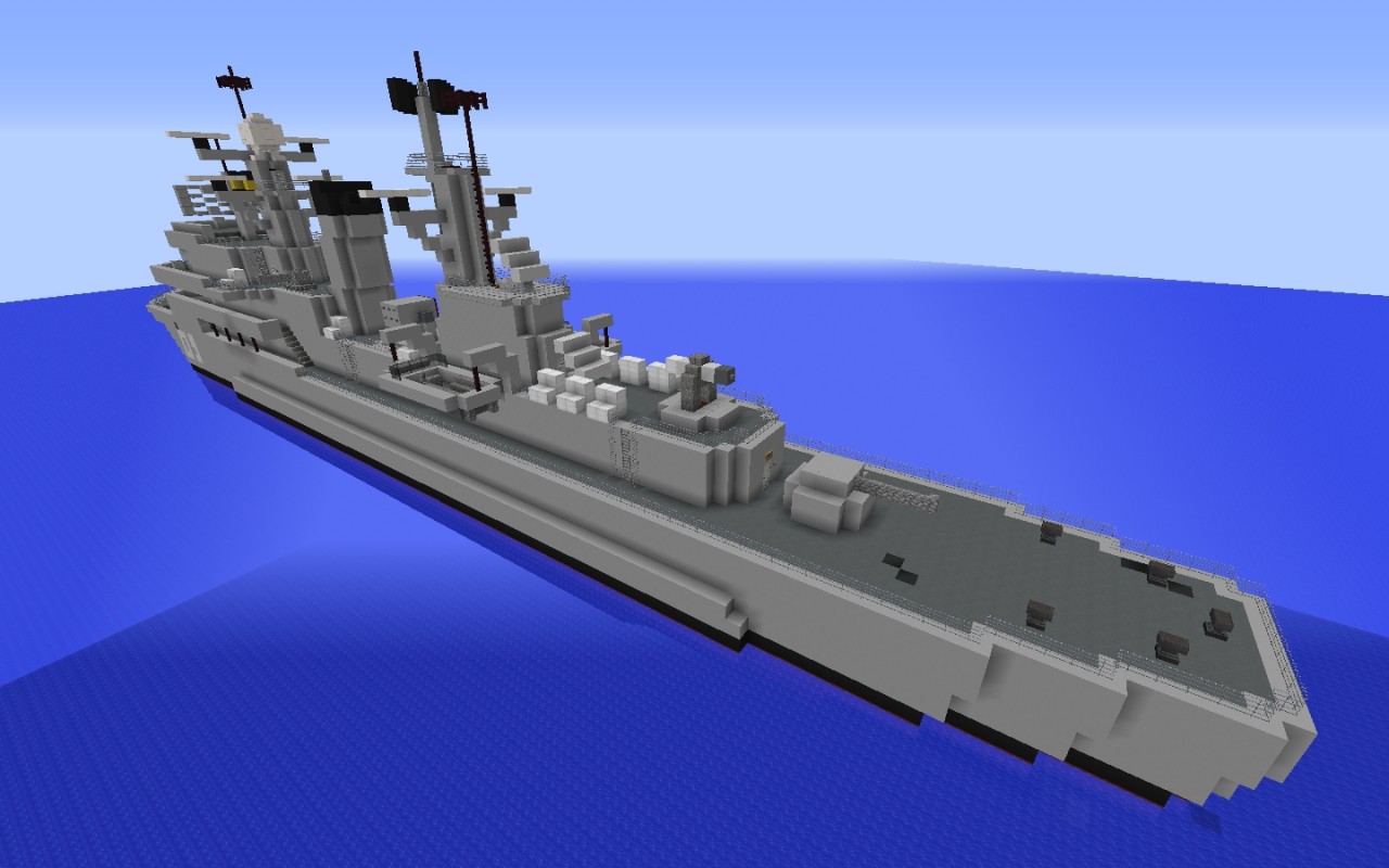 Guided missile destroyer Günter Billo[Full interior] Minecraft Map