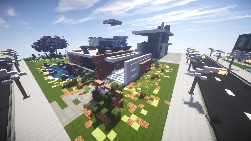 Industrial Modern House by DaeHyun (대훈) Minecraft Map