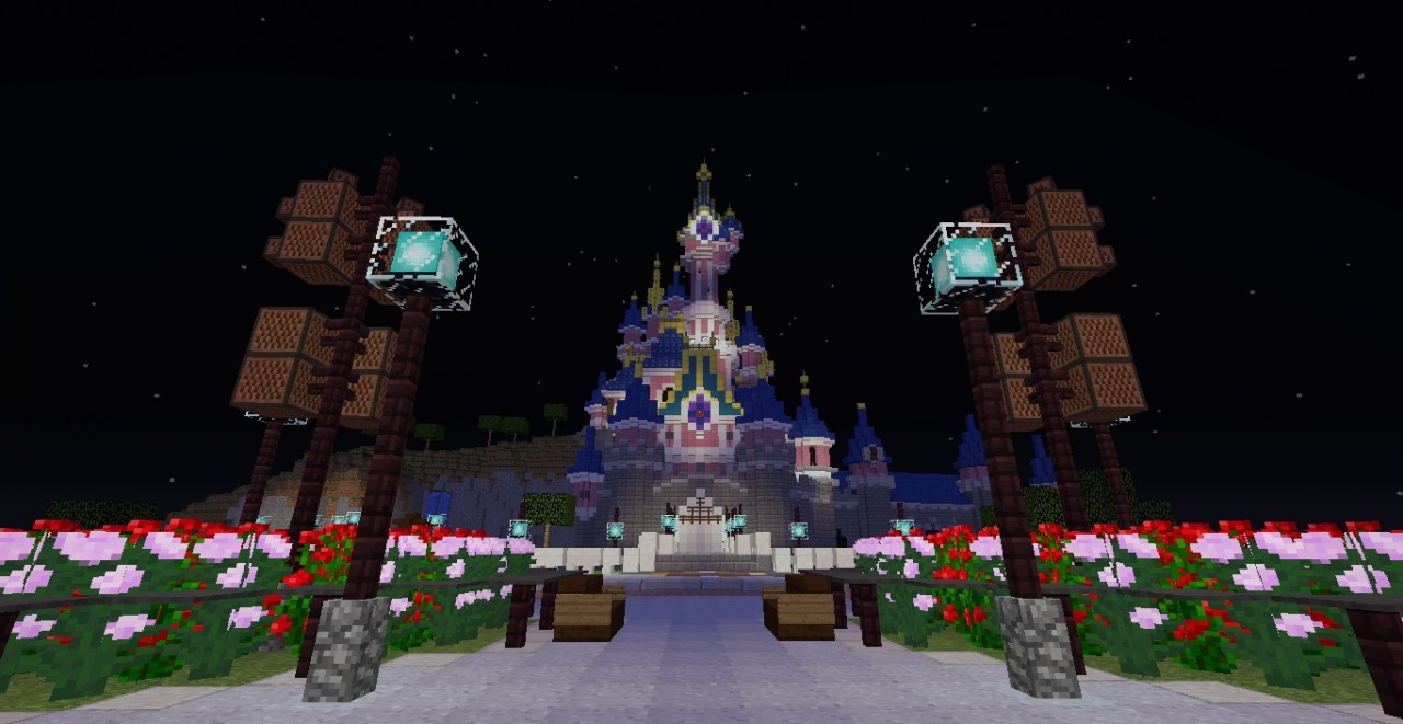 Server Disneyland parks DISNEY KINGDOM Minecraft Map
