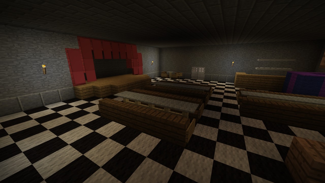 FNAF Hide and Seek game Minecraft Map