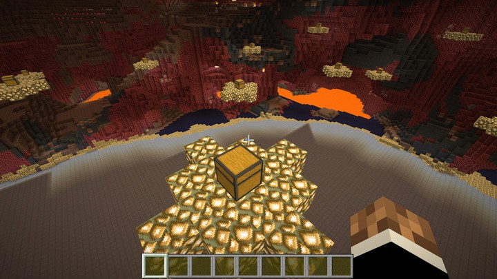 Bouncing Blocks minigame Minecraft Map