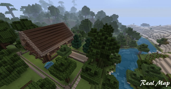 Survival Game - Woodman House Minecraft Map