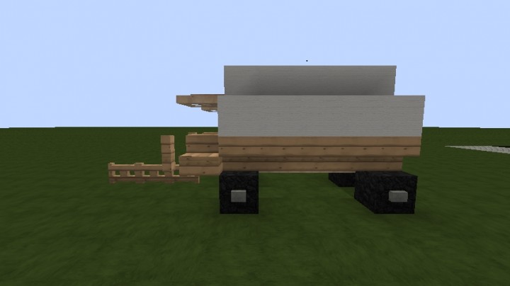 horse-drawn carriage wild west Pferdegespann Minecraft Map
