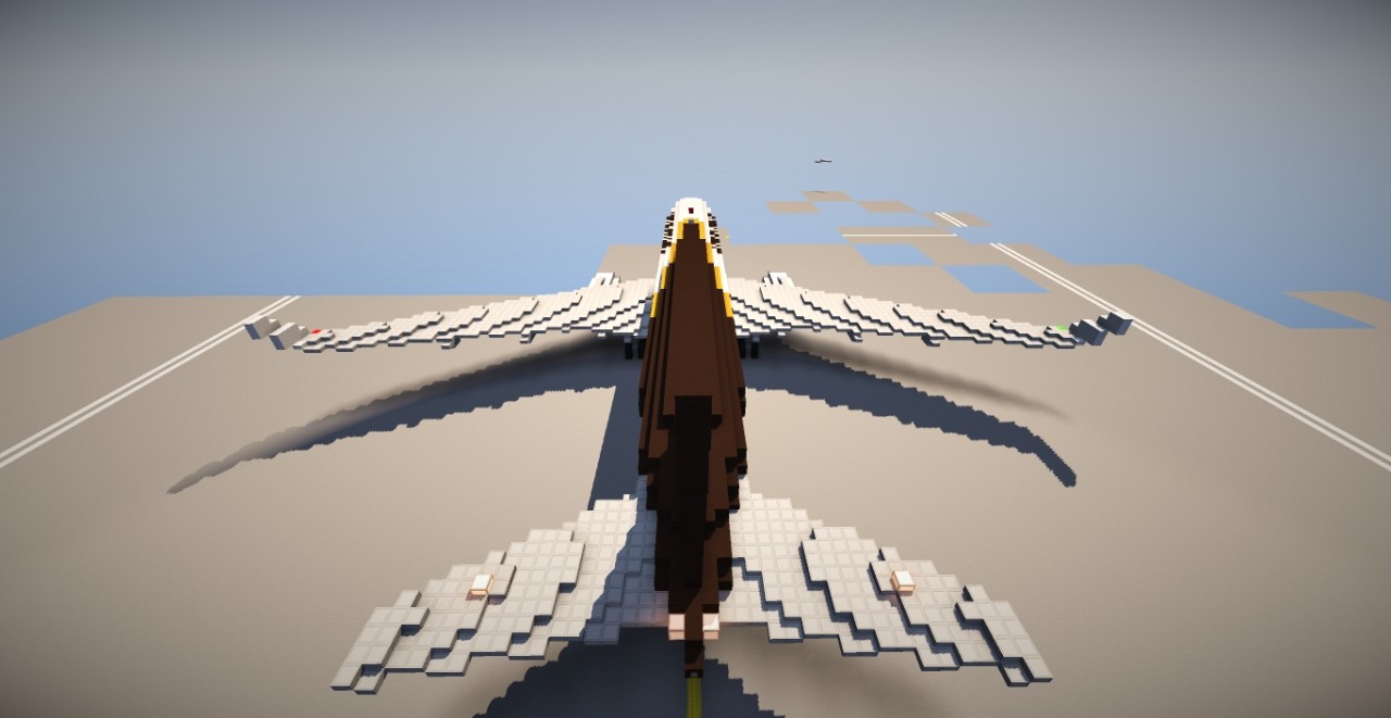 Boeing 767-300f Freighter Minecraft Map