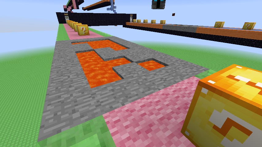 PopularMMo's Lucky Block Race Minecraft Map