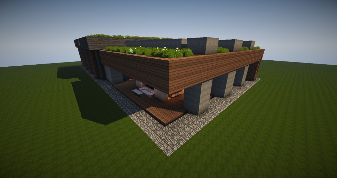 Modern House - "Casing" Minecraft Map