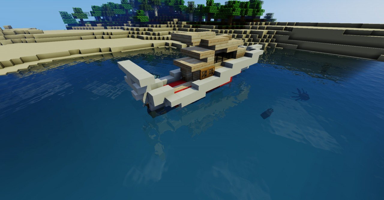 Small Boat/Yacht Minecraft Map